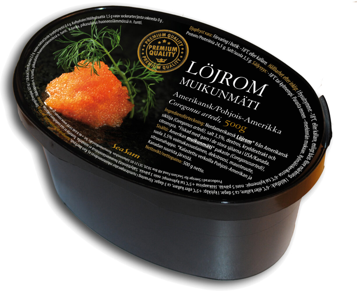 Swedish Black Caviar 20 gram - Kalmar Fisk & Skaldjur